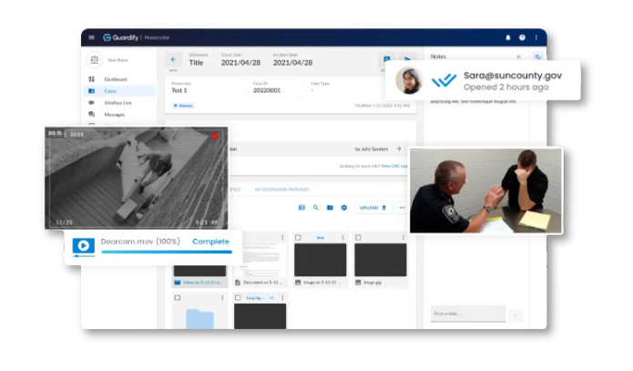 Demo On-Demand | Guardify for Prosecutors